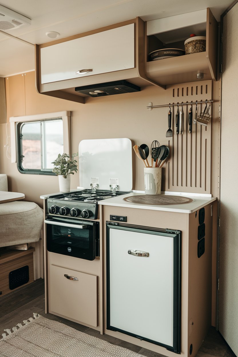 21 Inspiring RV Kitchen Layouts for Gourmet Cooking on the Go ...