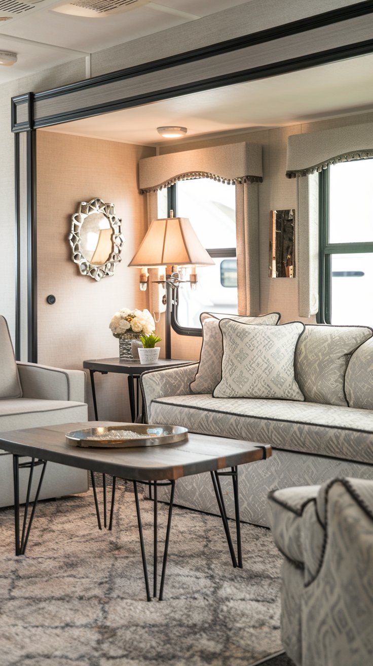 21 Cozy RV Living Room Designs to Make You Feel at Home - rvshowoff.com
