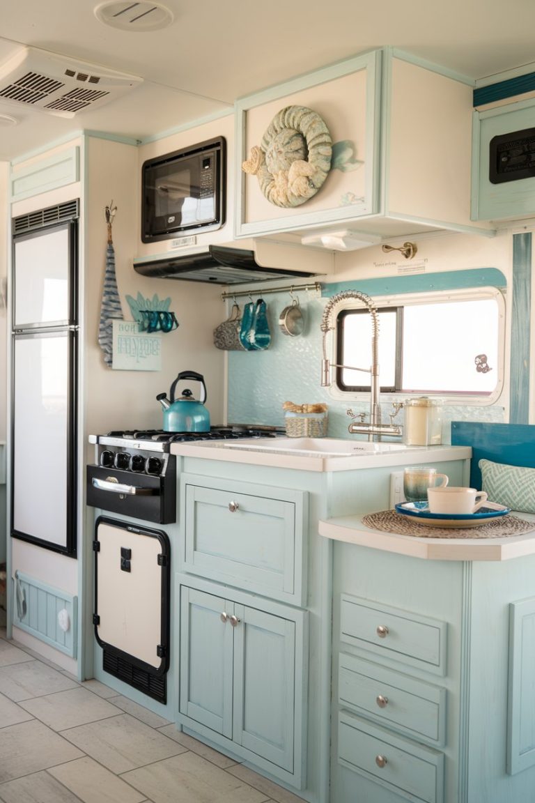 21 Inspiring RV Kitchen Layouts for Gourmet Cooking on the Go ...