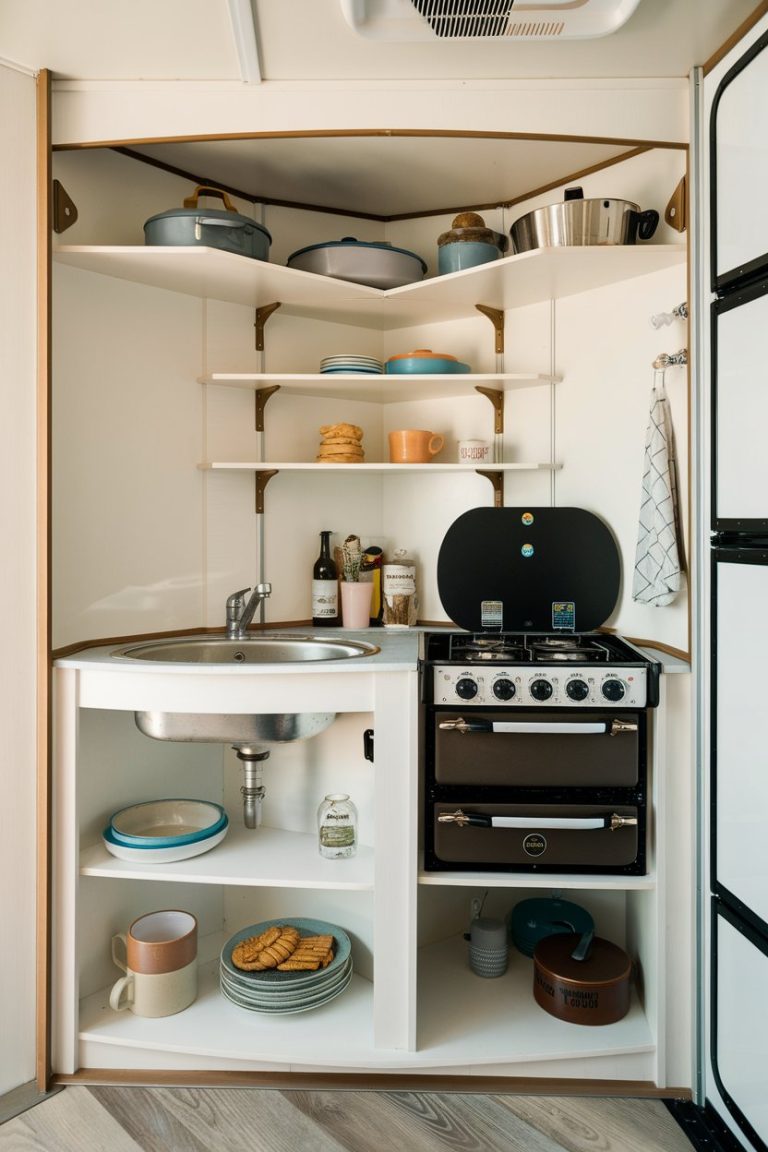 21 Inspiring RV Kitchen Layouts for Gourmet Cooking on the Go ...