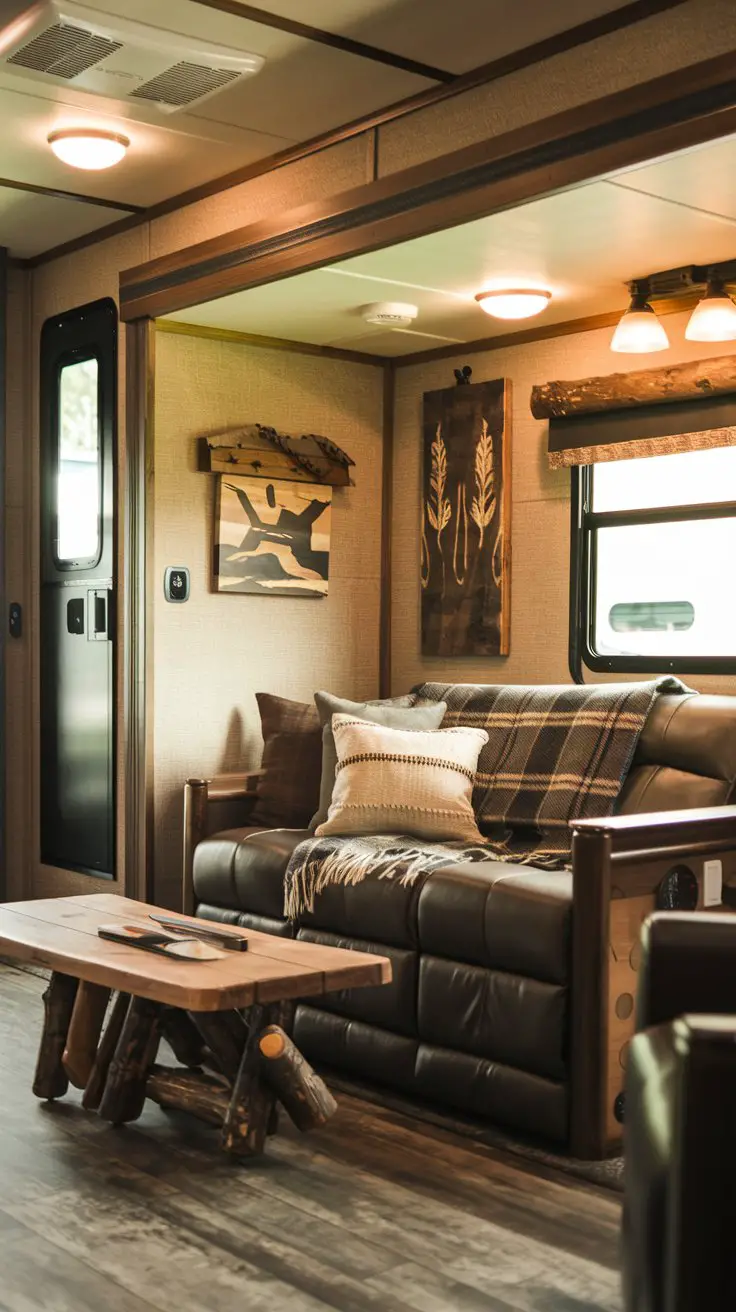 21 Cozy RV Living Room Designs to Make You Feel at Home - rvshowoff.com