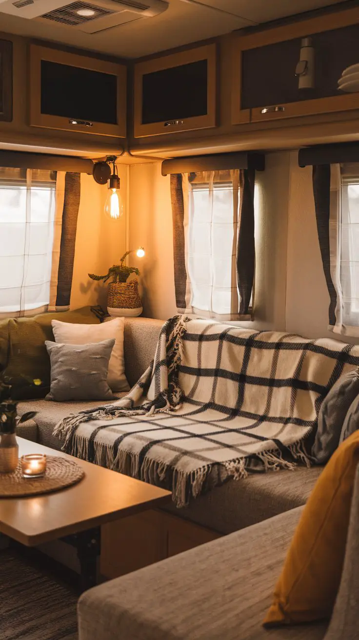 21 Cozy RV Living Room Designs to Make You Feel at Home - rvshowoff.com