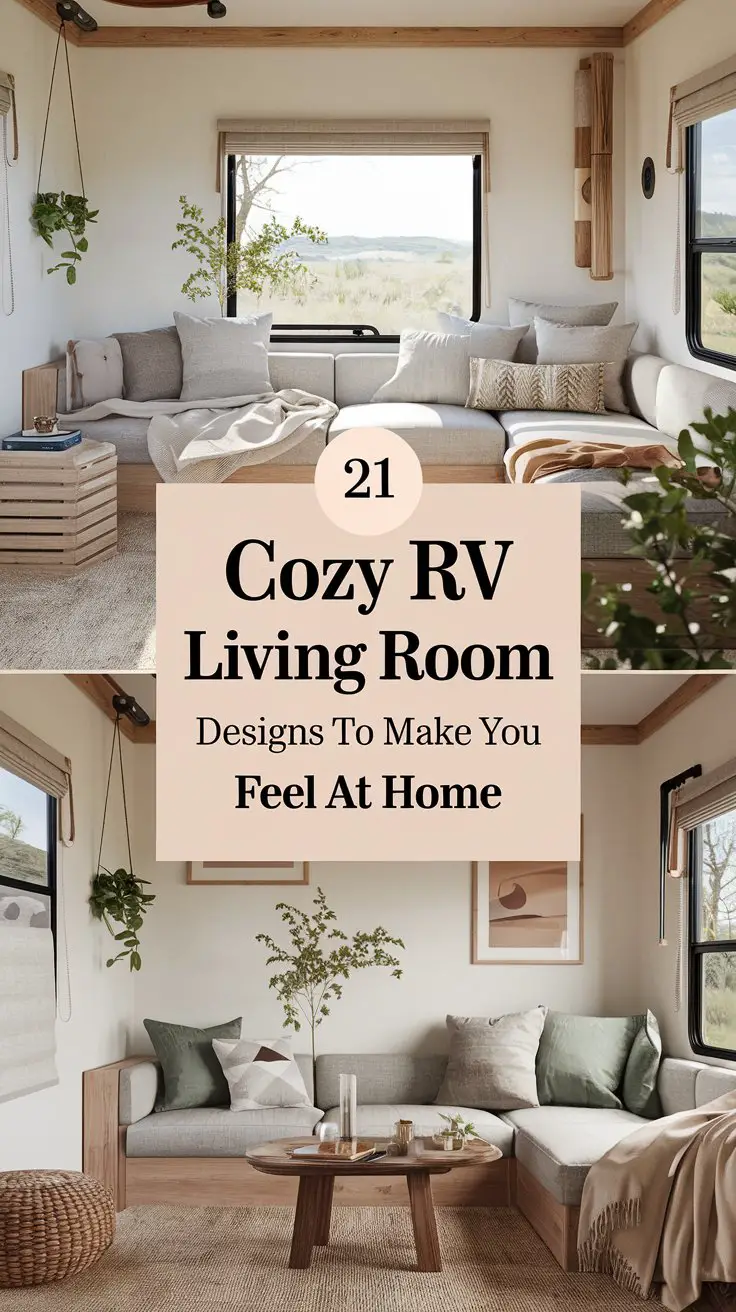 21 Cozy RV Living Room Designs to Make You Feel at Home - rvshowoff.com
