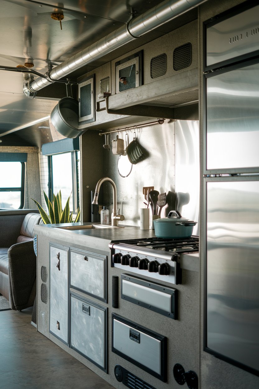 21 Inspiring RV Kitchen Layouts for Gourmet Cooking on the Go ...