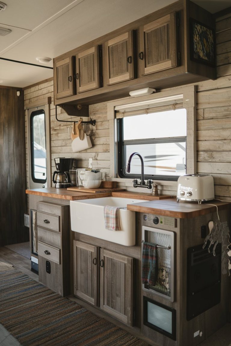 21 Inspiring RV Kitchen Layouts for Gourmet Cooking on the Go ...