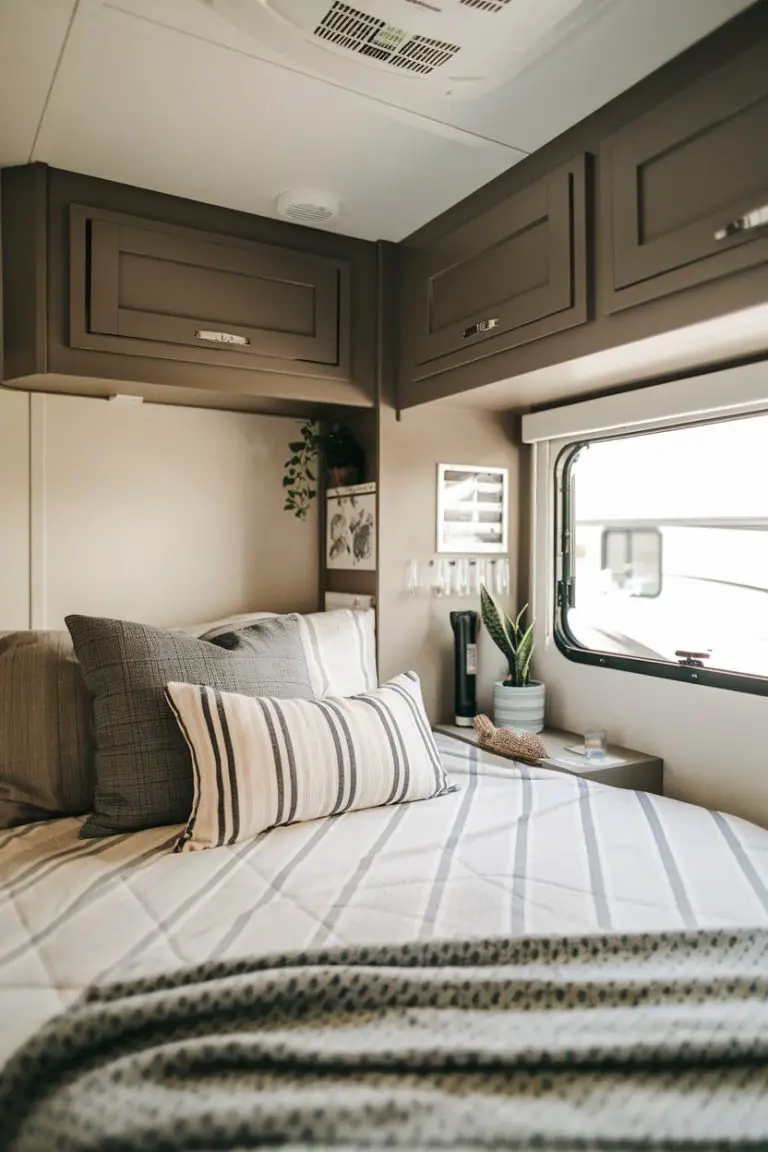 21 Space-Saving RV Bedroom Ideas for a Good Night's Sleep - rvshowoff.com