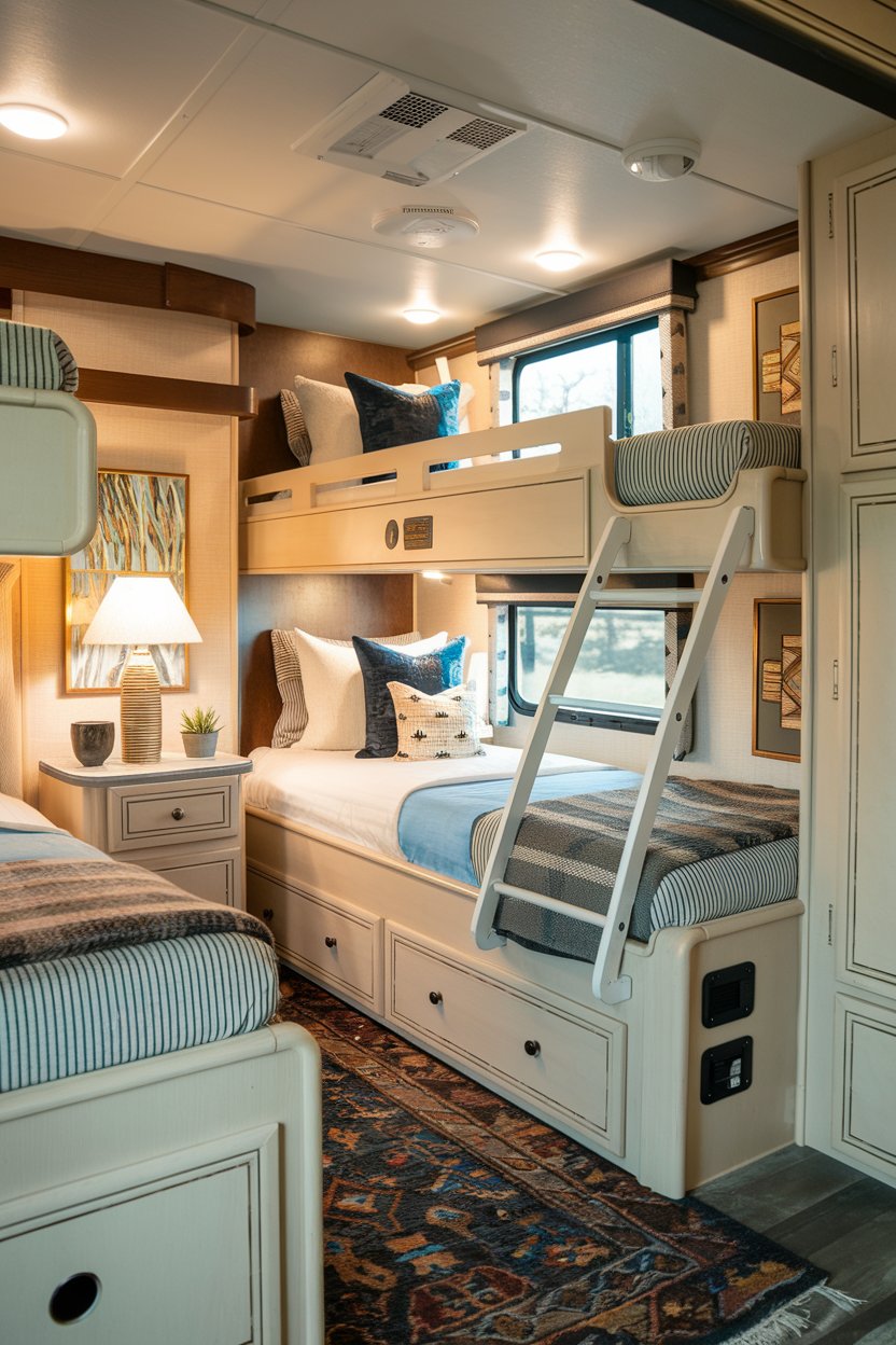 21 Space-Saving RV Bedroom Ideas for a Good Night's Sleep - rvshowoff.com