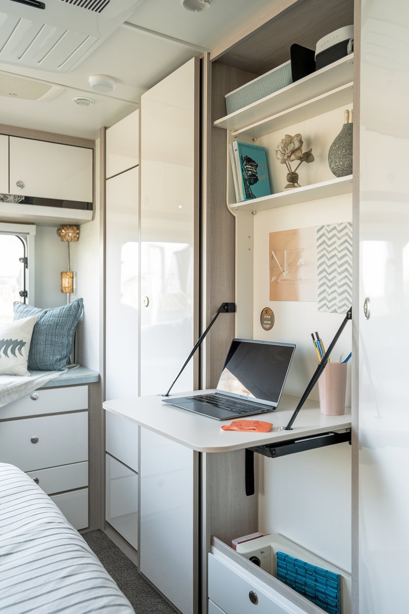 21 Space-Saving RV Bedroom Ideas for a Good Night's Sleep - rvshowoff.com