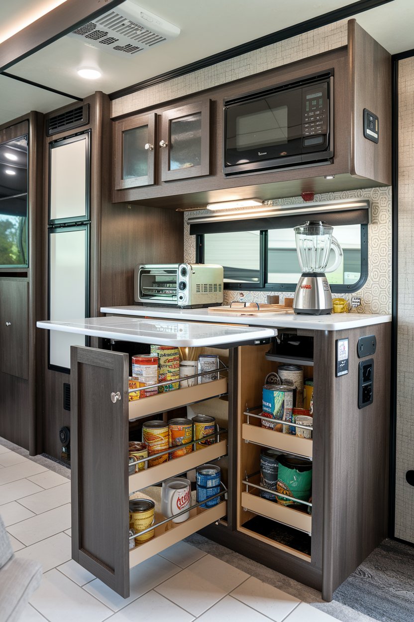 21 Inspiring RV Kitchen Layouts for Gourmet Cooking on the Go ...