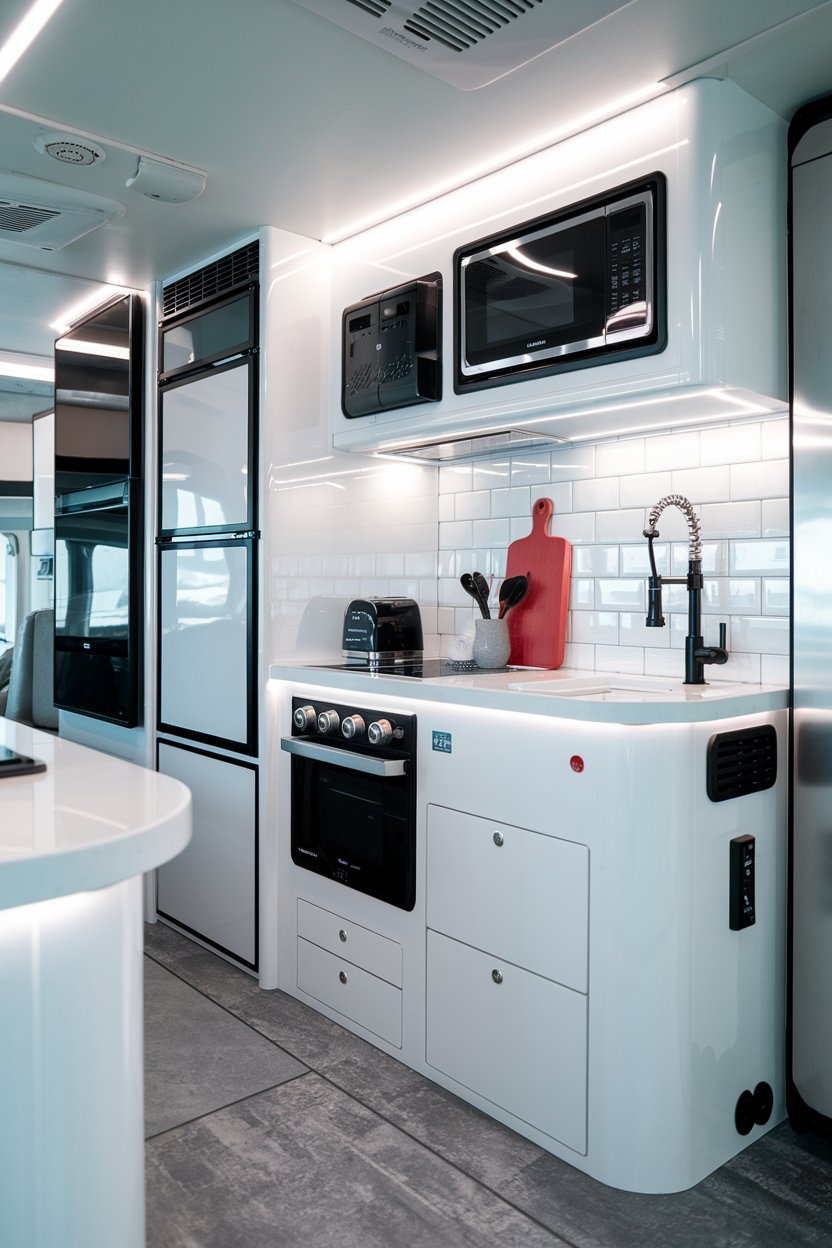 21 Inspiring RV Kitchen Layouts for Gourmet Cooking on the Go ...
