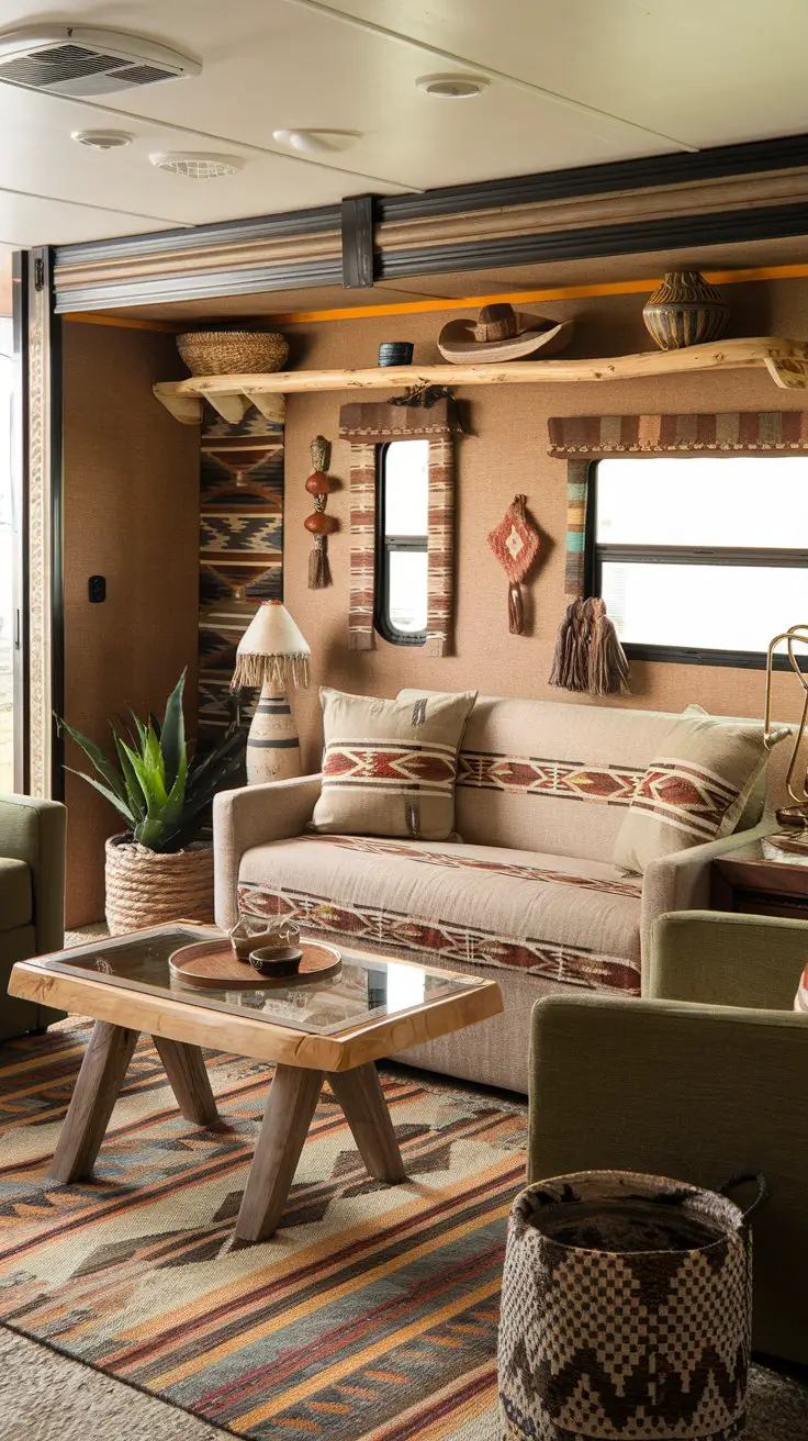 21 Cozy RV Living Room Designs to Make You Feel at Home - rvshowoff.com