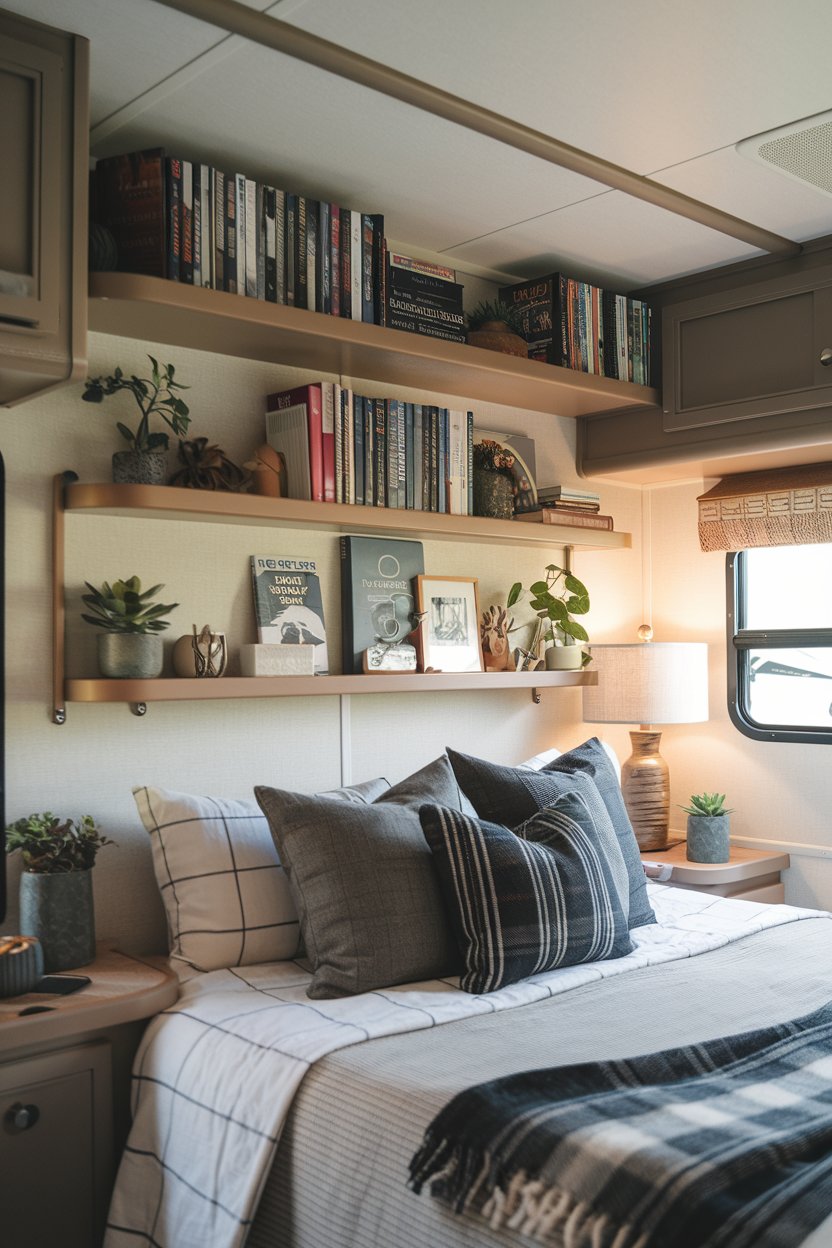 21 Space-Saving RV Bedroom Ideas for a Good Night's Sleep - rvshowoff.com