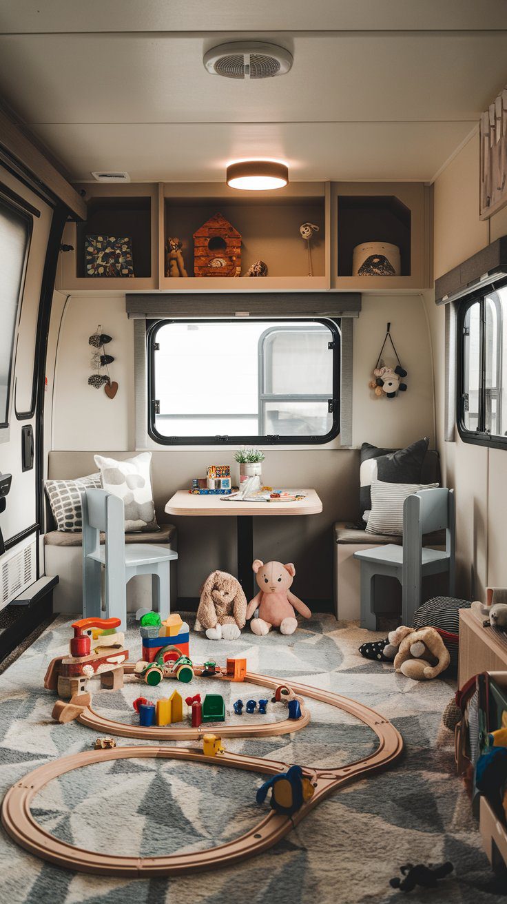 31+ Cozy RV Living Rooms Perfect for Family Gatherings - rvshowoff.com
