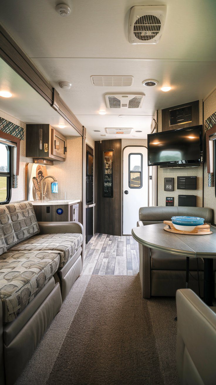 31+ Cozy RV Living Rooms Perfect for Family Gatherings - rvshowoff.com