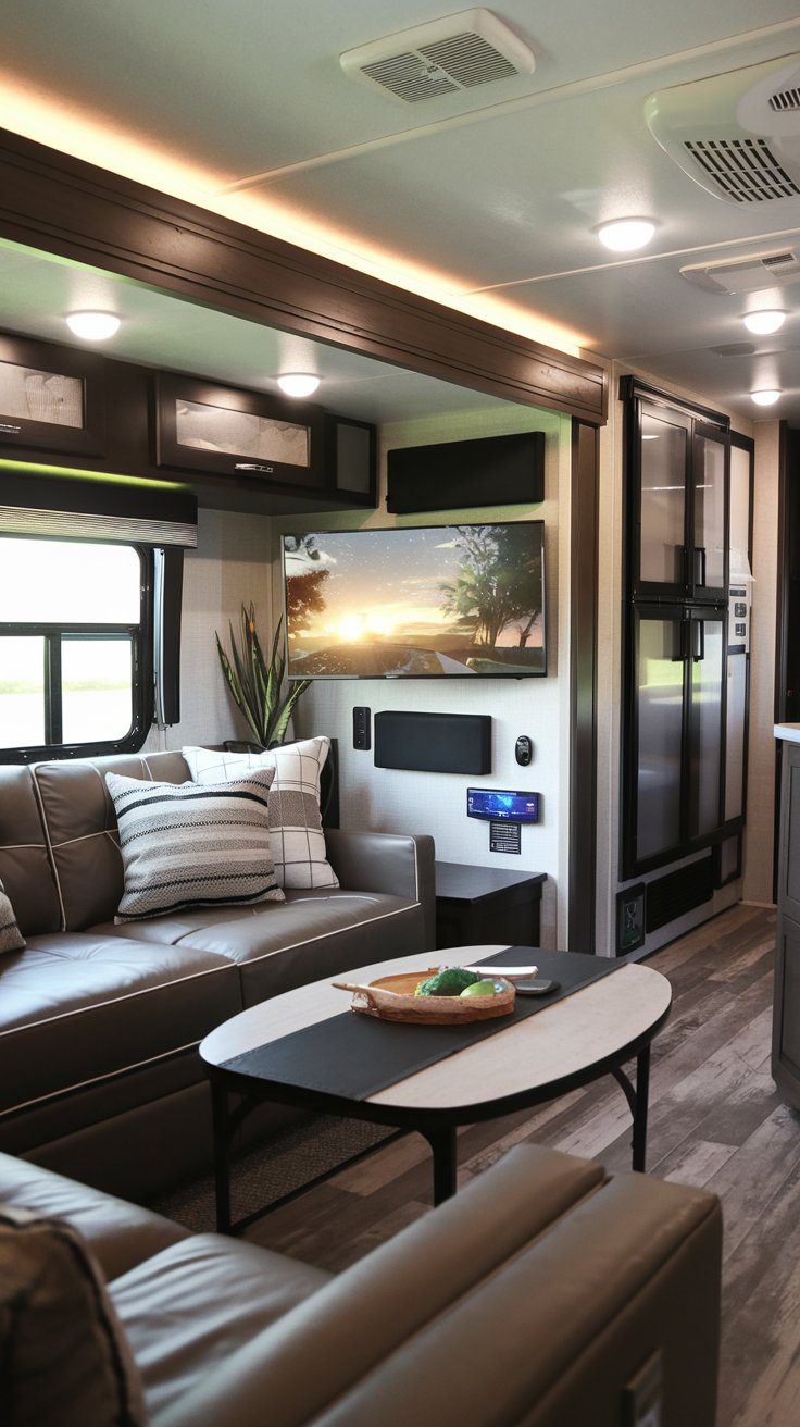 31+ Cozy RV Living Rooms Perfect for Family Gatherings - rvshowoff.com