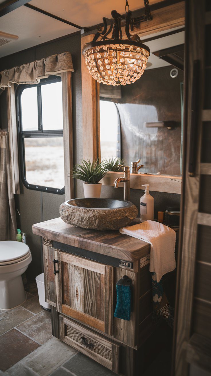31 RV Bathrooms That Feel Like a Spa Retreat - rvshowoff.com