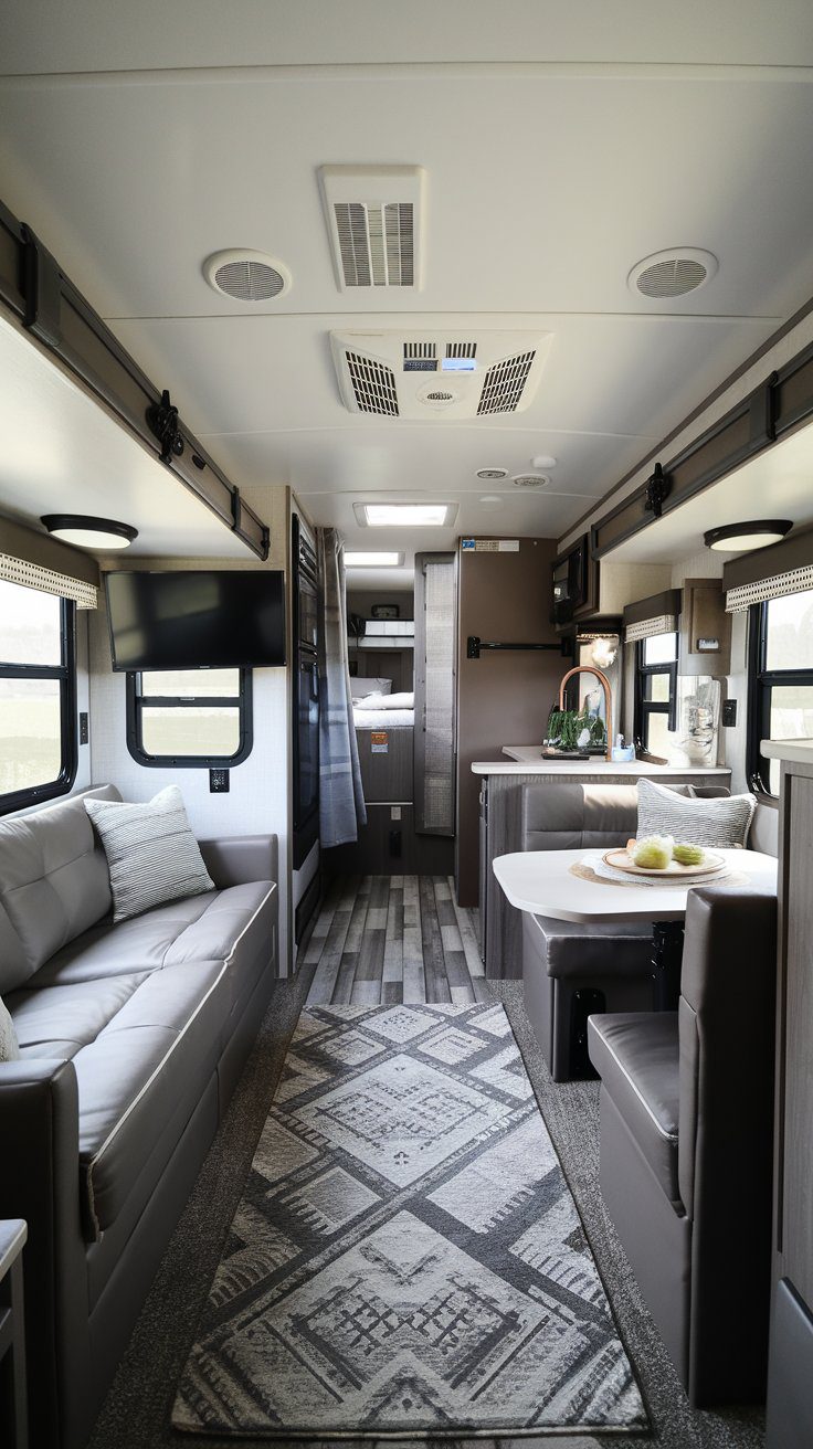 31+ Cozy RV Living Rooms Perfect for Family Gatherings - rvshowoff.com
