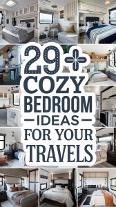 29 + Cozy RV Bedroom Ideas for Your Travels - rvshowoff.com