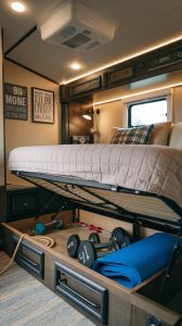 24 RV Gym Set Ups That Will Actually Make You Work Out - rvshowoff.com
