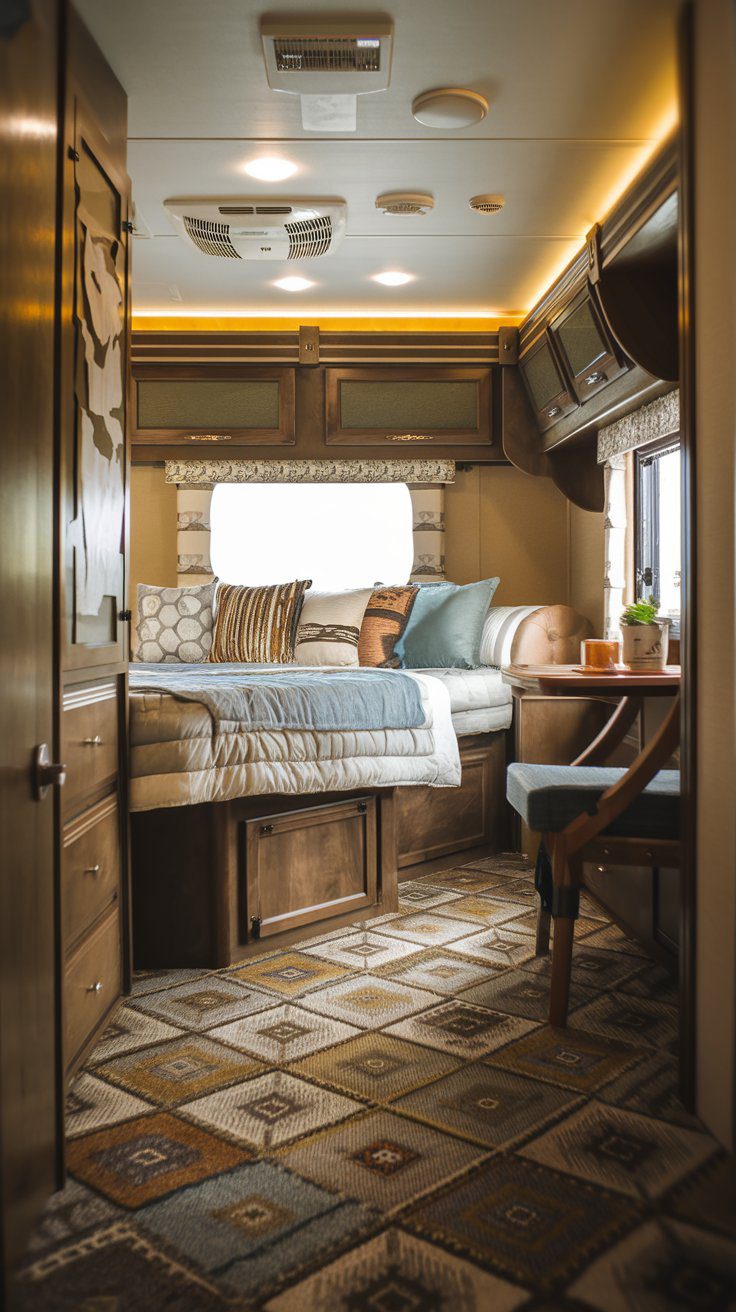 23 RV Flooring Ideas That Are Both Stylish and Durable - rvshowoff.com