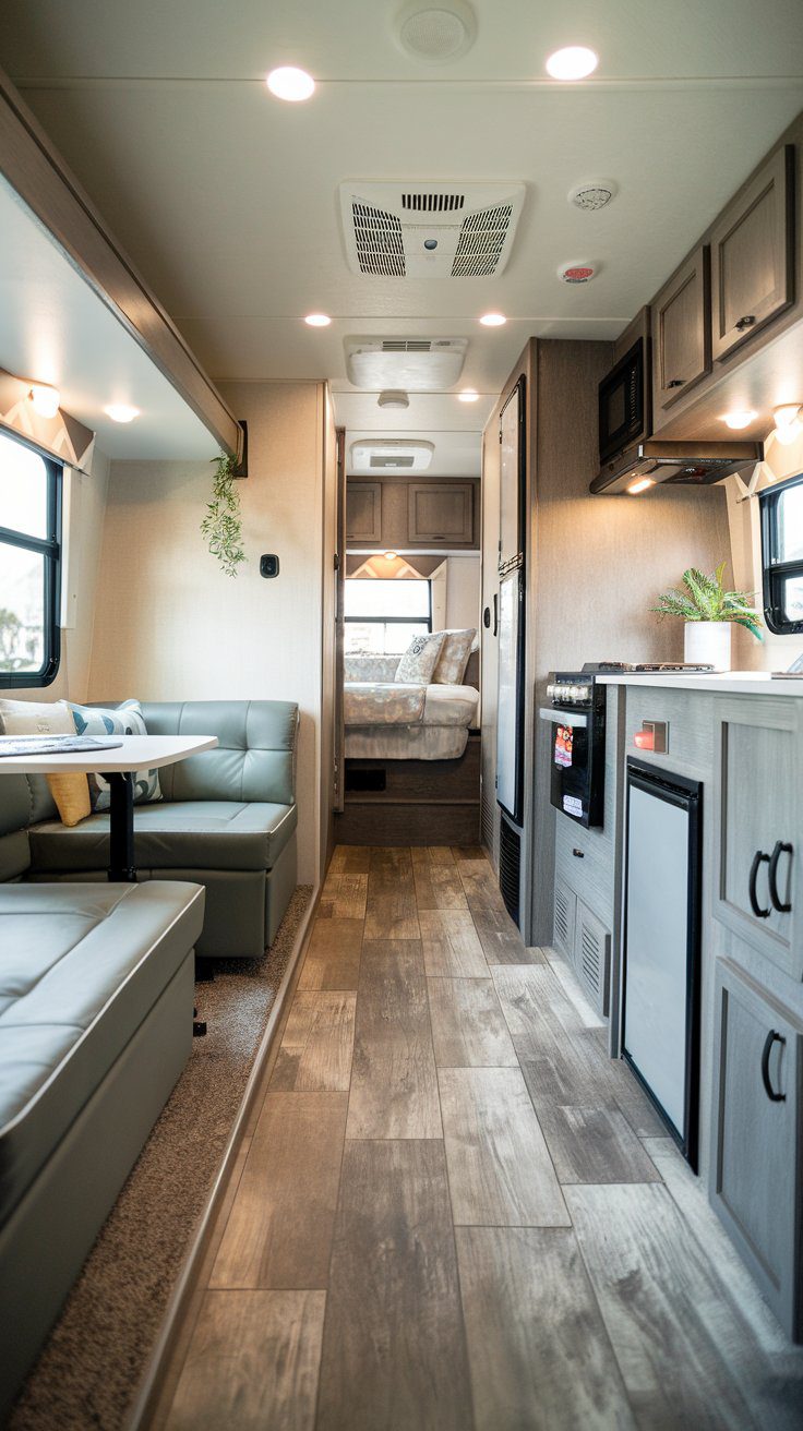 23 RV Flooring Ideas That Are Both Stylish and Durable - rvshowoff.com