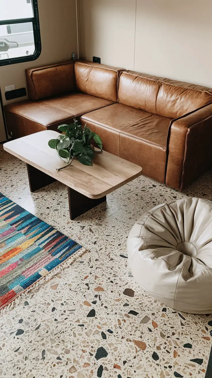 23 RV Flooring Ideas That Are Both Stylish and Durable - rvshowoff.com