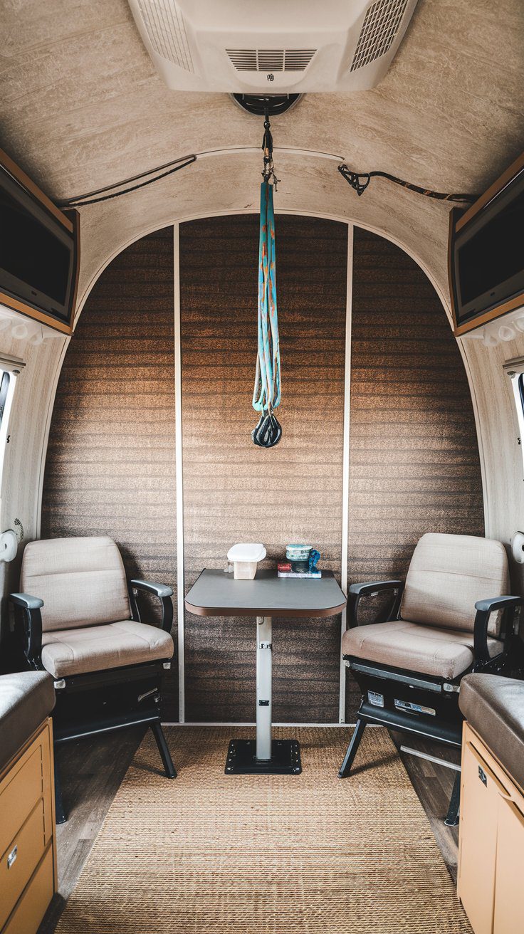 24 RV Gym Set Ups That Will Actually Make You Work Out - rvshowoff.com