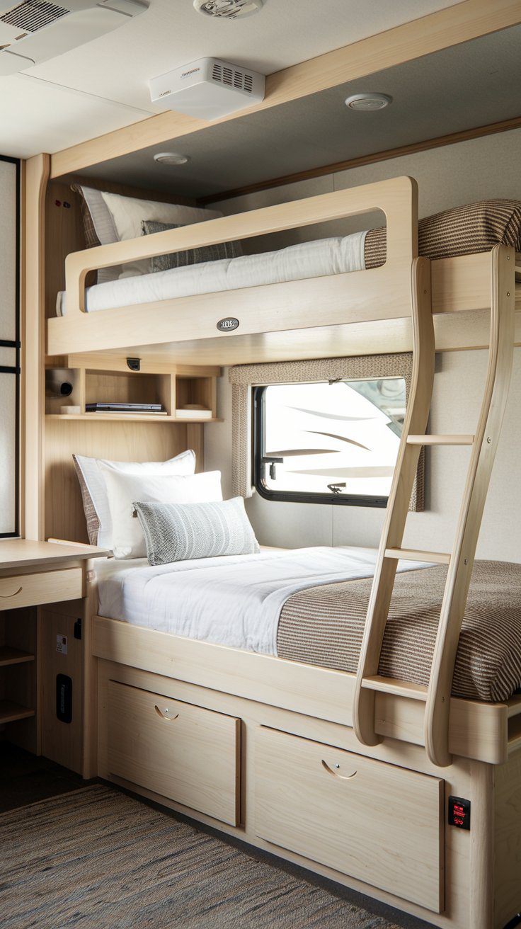 22 RV Bunk Bed Layouts That Kids Will Love - rvshowoff.com