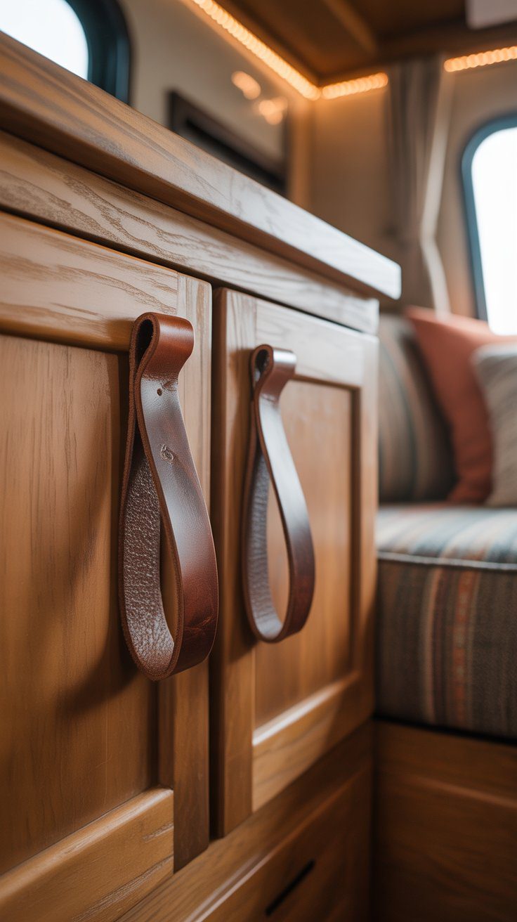 33 Brown Interior RV Decorating Ideas for a Cozy Feel - rvshowoff.com