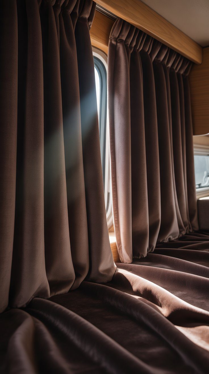 33 Brown Interior RV Decorating Ideas for a Cozy Feel - rvshowoff.com