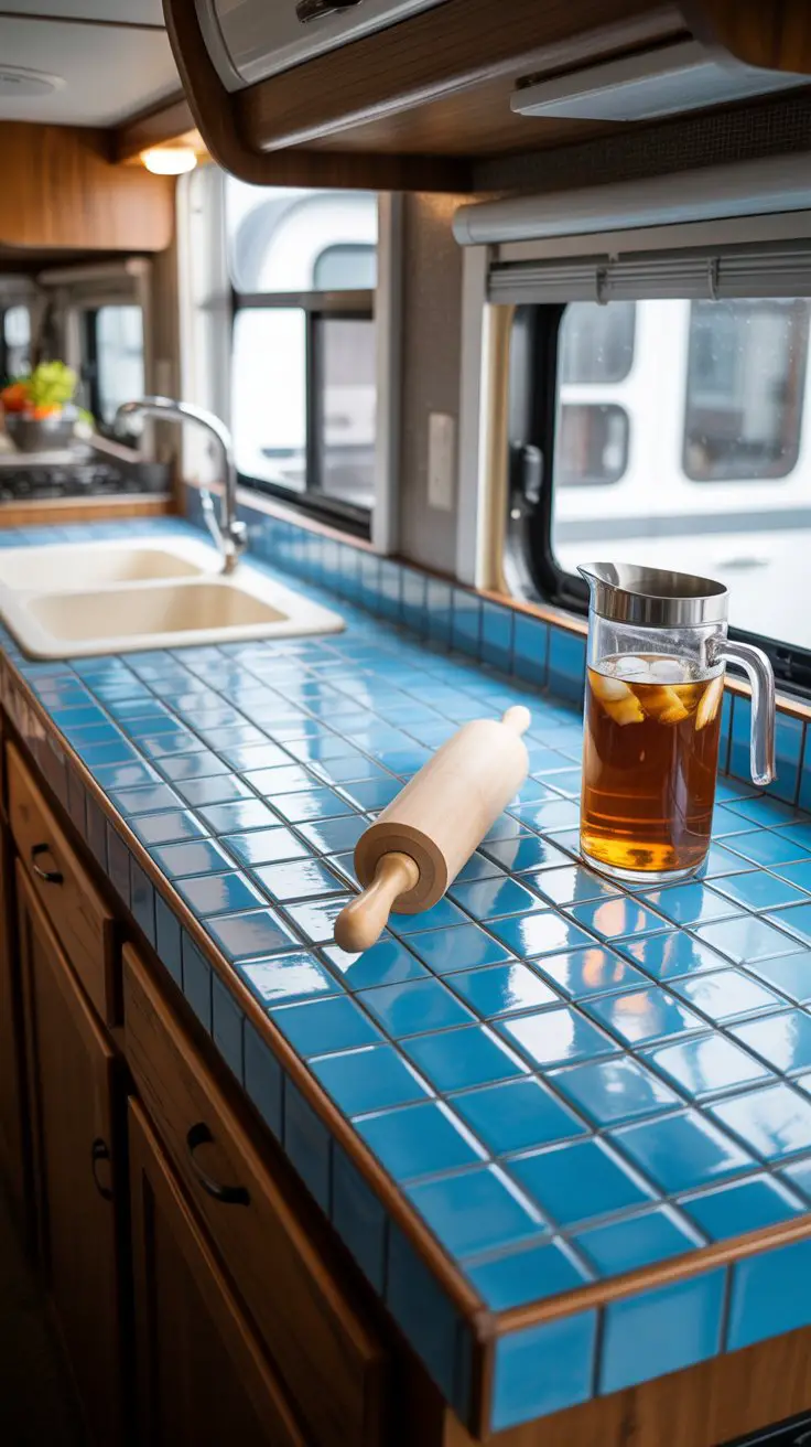 35 Blue RV Decorating Ideas for a Calm and Cool Interior - rvshowoff.com