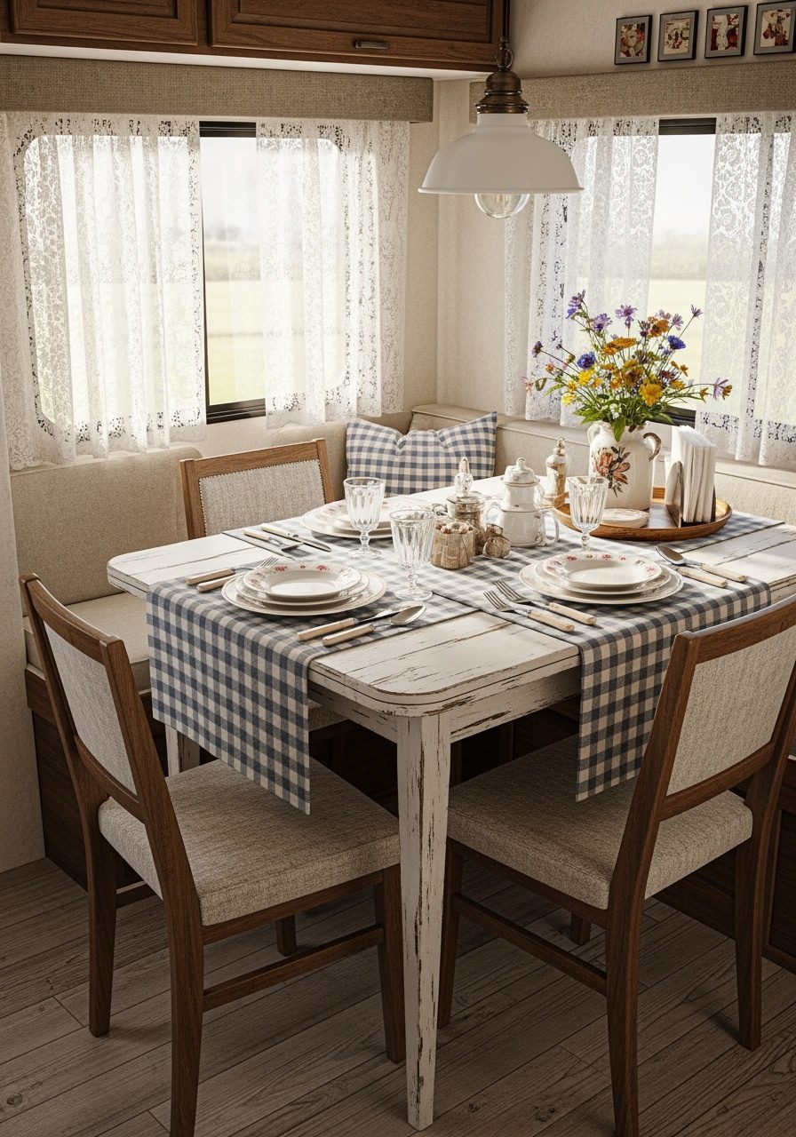 35 Cottage Style RV Decorating Ideas - rvshowoff.com