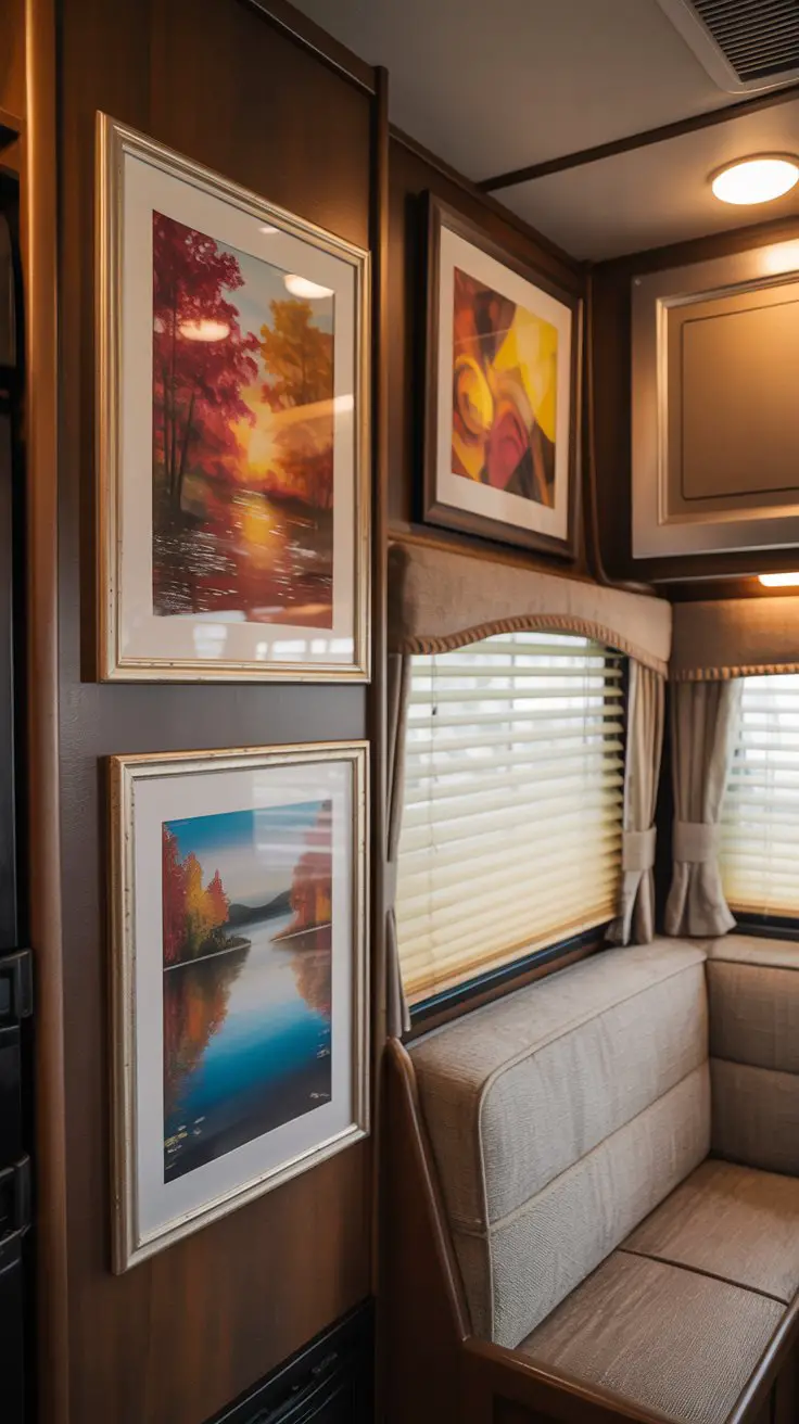 34 Brown Cabinet RV Decorating Ideas to Warm Up Your Space - rvshowoff.com