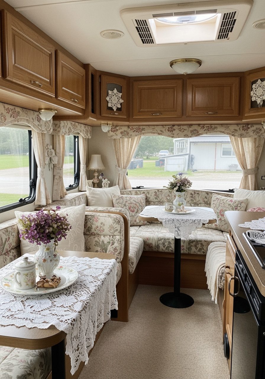 35 Cottage Style RV Decorating Ideas - rvshowoff.com