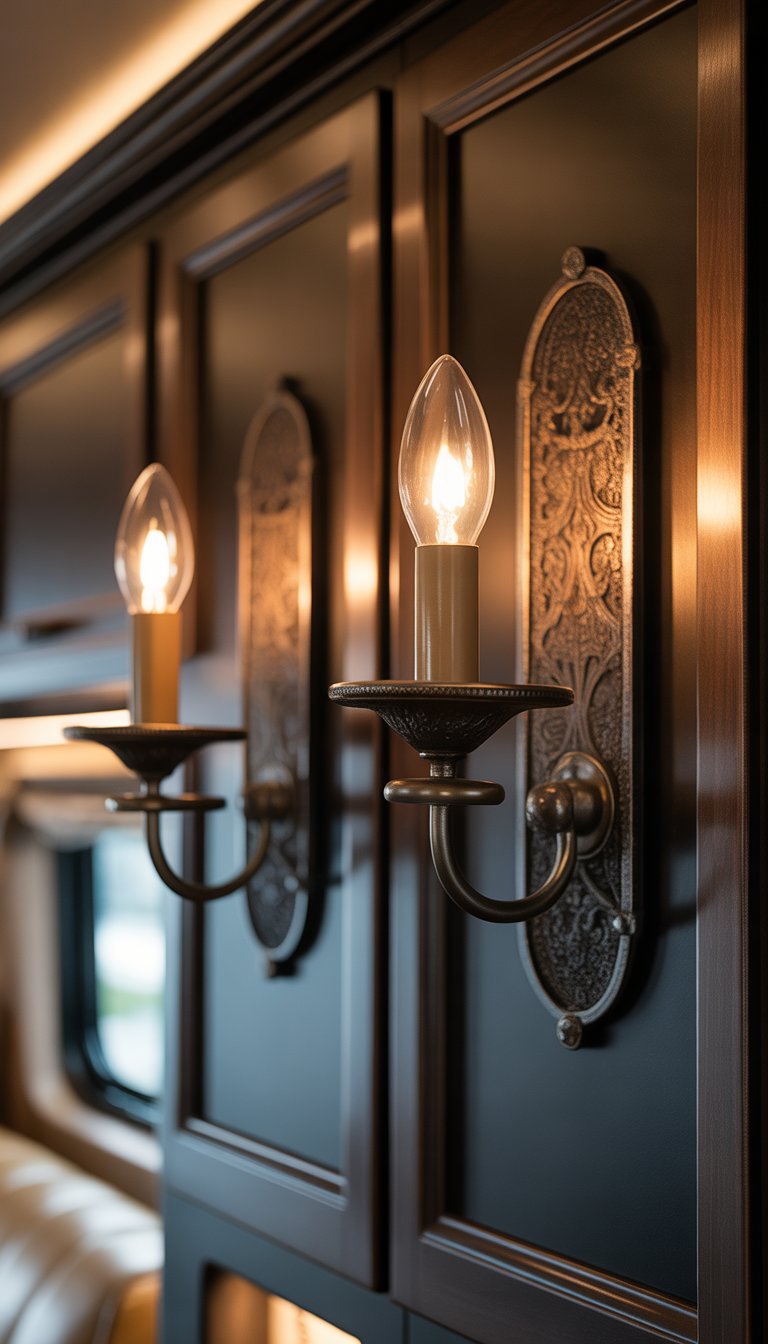 21 Dark Interior RV Decorating Ideas for a Sophisticated Feel ...