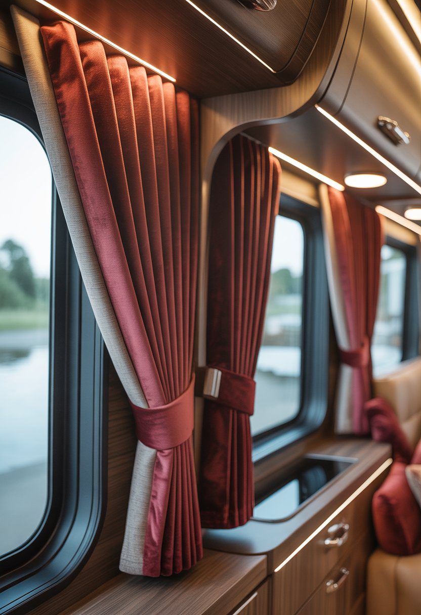 23 Stylish RV Decorating Ideas for Curtains - rvshowoff.com