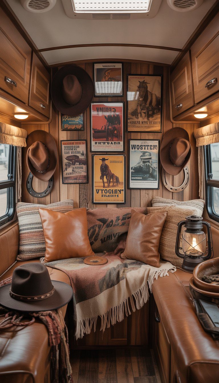 24 Western RV Decorating Ideas for a Rustic Feel - rvshowoff.com