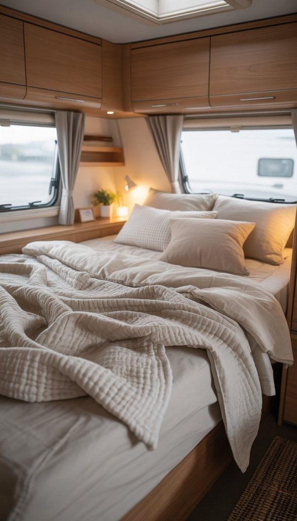 31 Cozy RV Bedroom Remodel Ideas For A Restful Retreat - rvshowoff.com