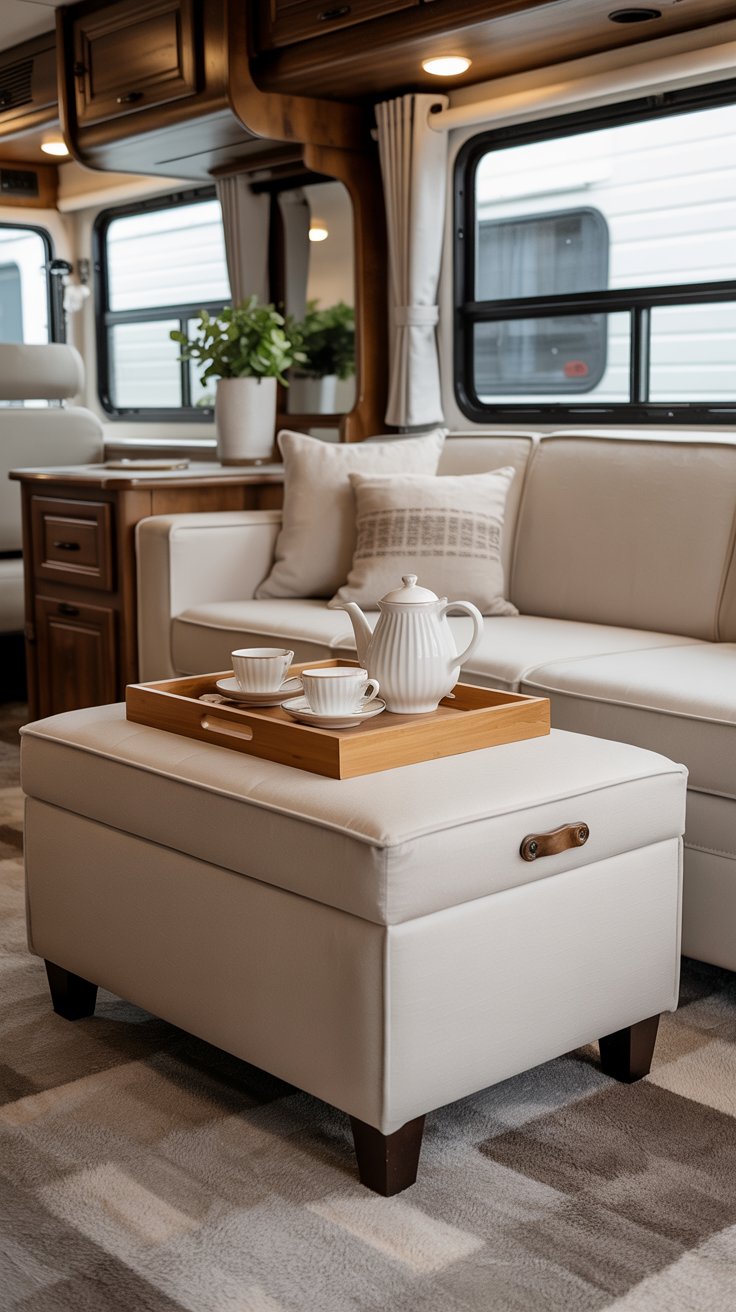 35 Serene French Country RV Living Rooms You'll Love - rvshowoff.com