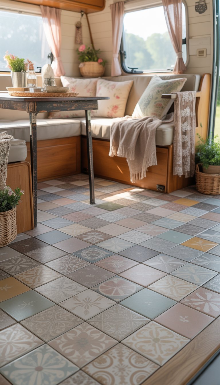 21 Budget-Friendly Flooring Options for Your Shabby Chick Camper That ...