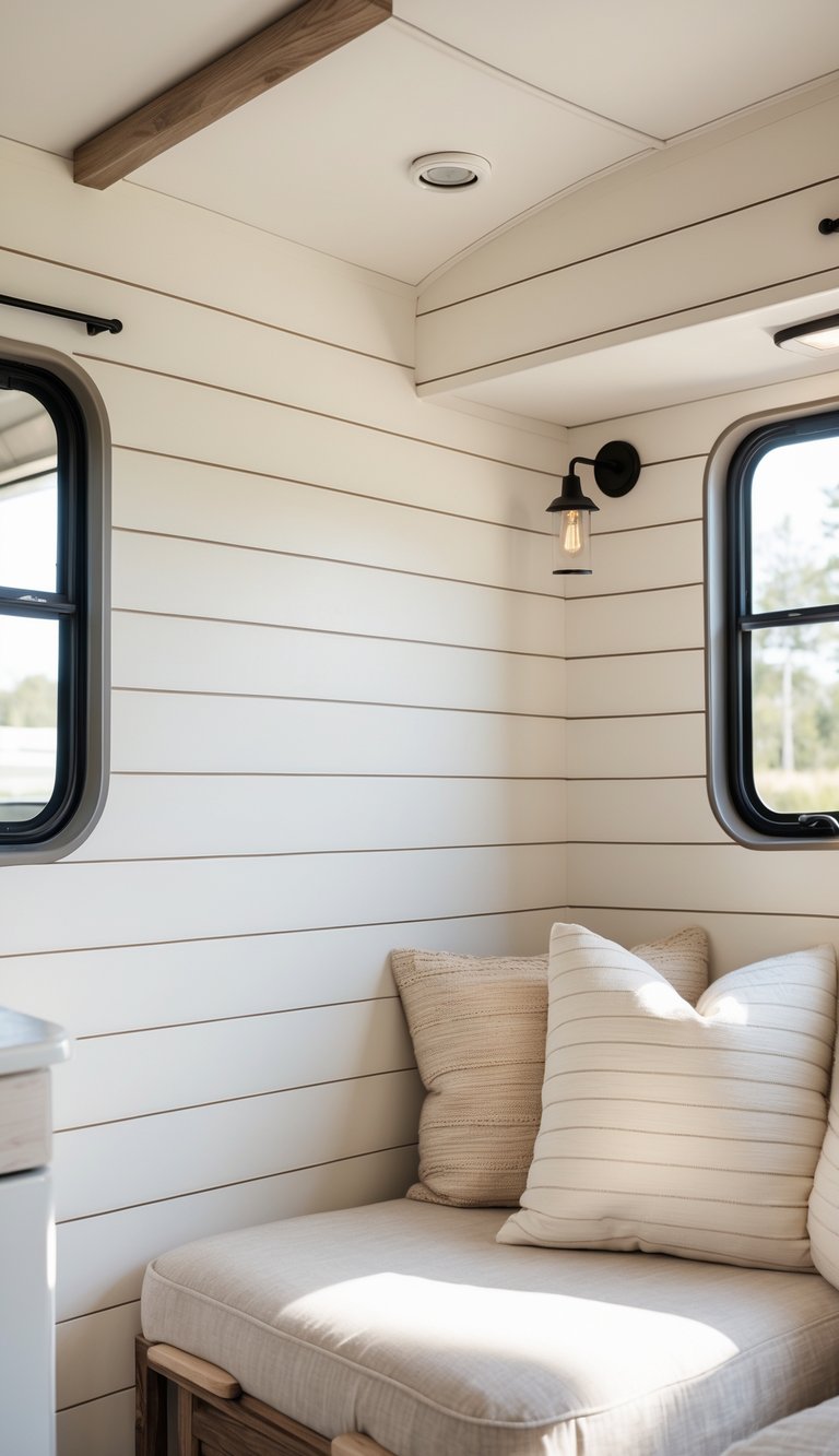 25 Ways to Incorporate Shiplap into Your Shabby Chic Camper - rvshowoff.com