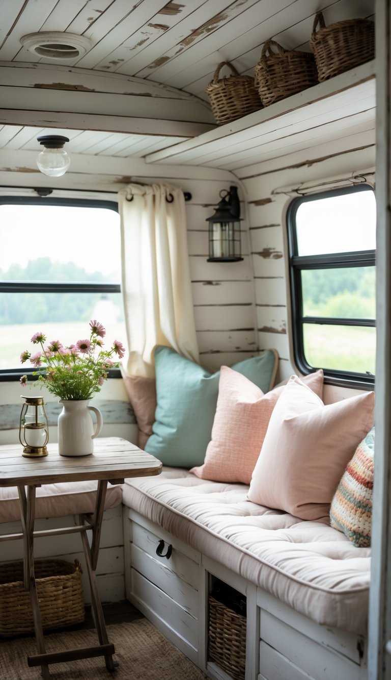 25 Ways to Incorporate Shiplap into Your Shabby Chic Camper - rvshowoff.com