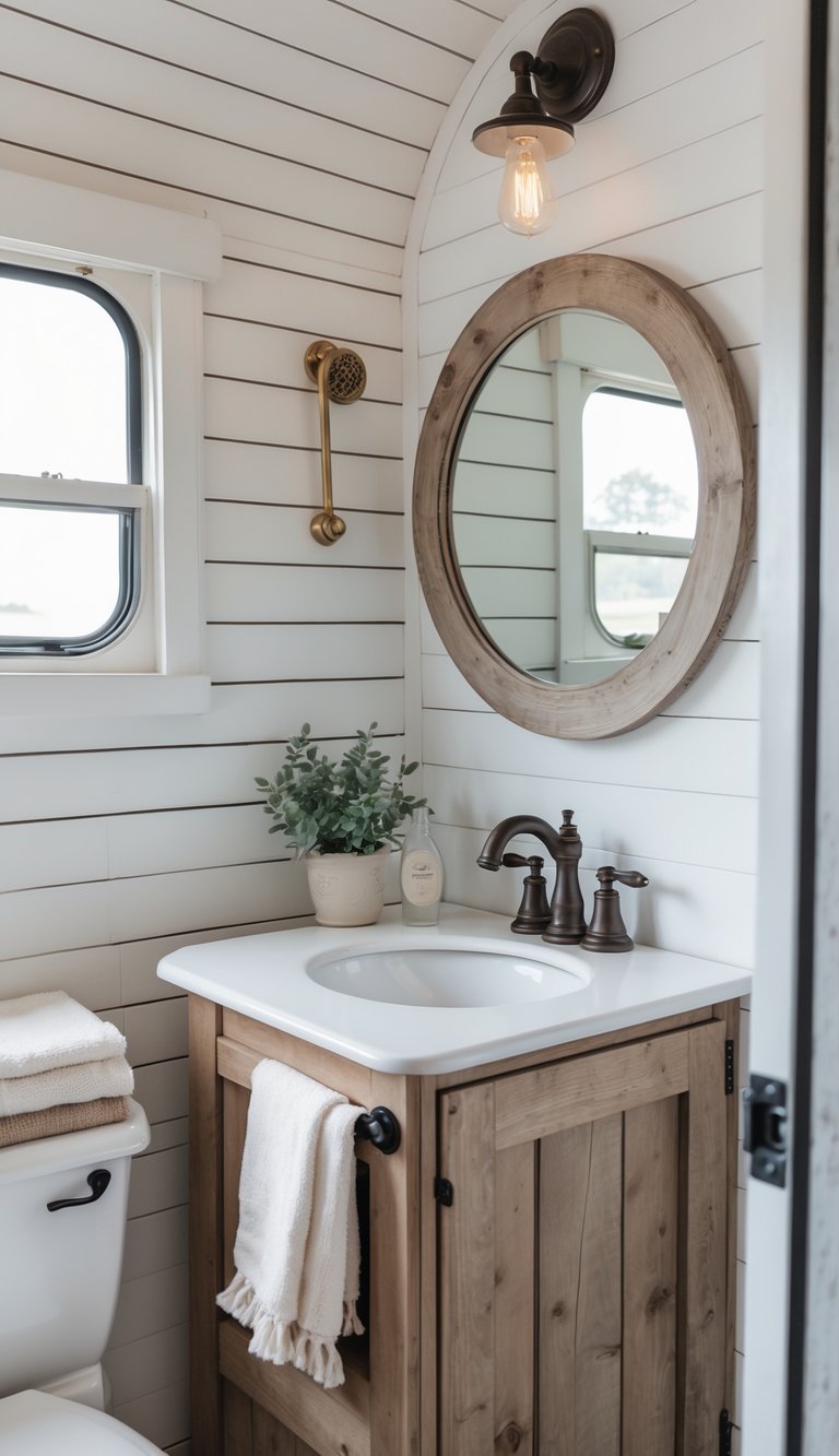 25 Ways to Incorporate Shiplap into Your Shabby Chic Camper - rvshowoff.com