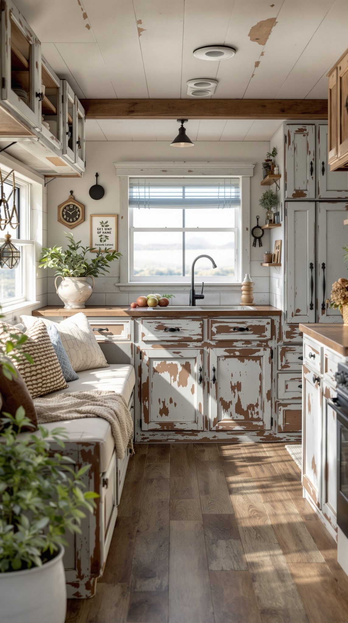 31 Farmhouse RV Decorating Ideas for Rustic Charm - rvshowoff.com