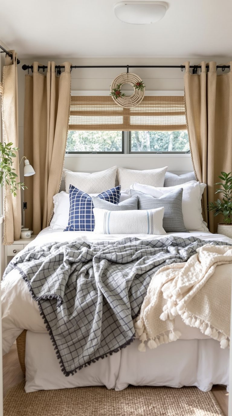 31 Farmhouse RV Decorating Ideas for Rustic Charm - rvshowoff.com