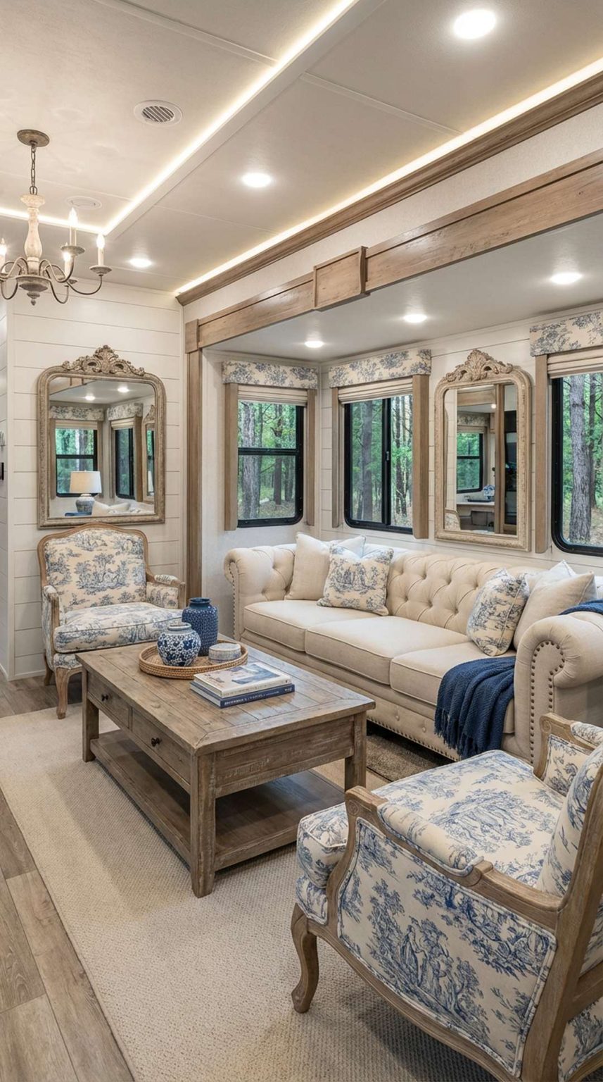 31 Ways To Mix Modern RV Features with Timeless French Country Decor ...