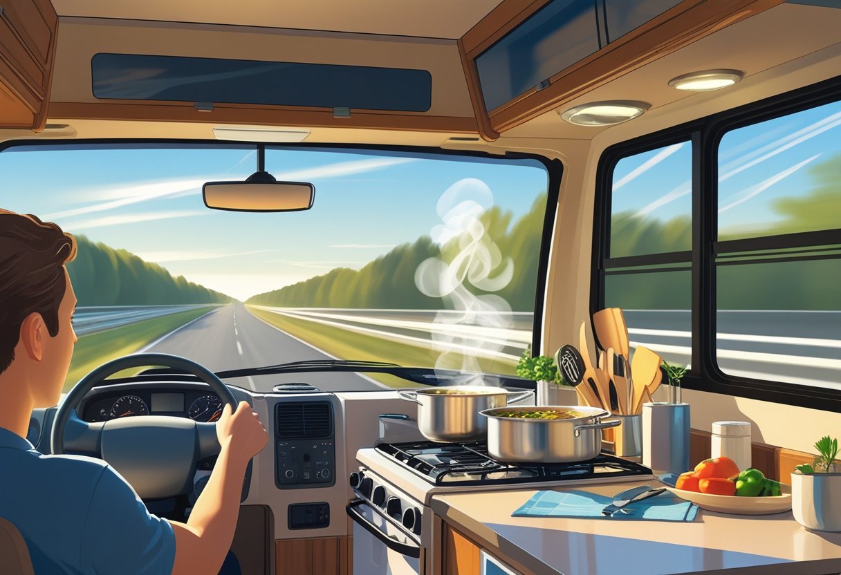 Can You Cook in an RV While Driving? Safety, Legality & Best Practices ...