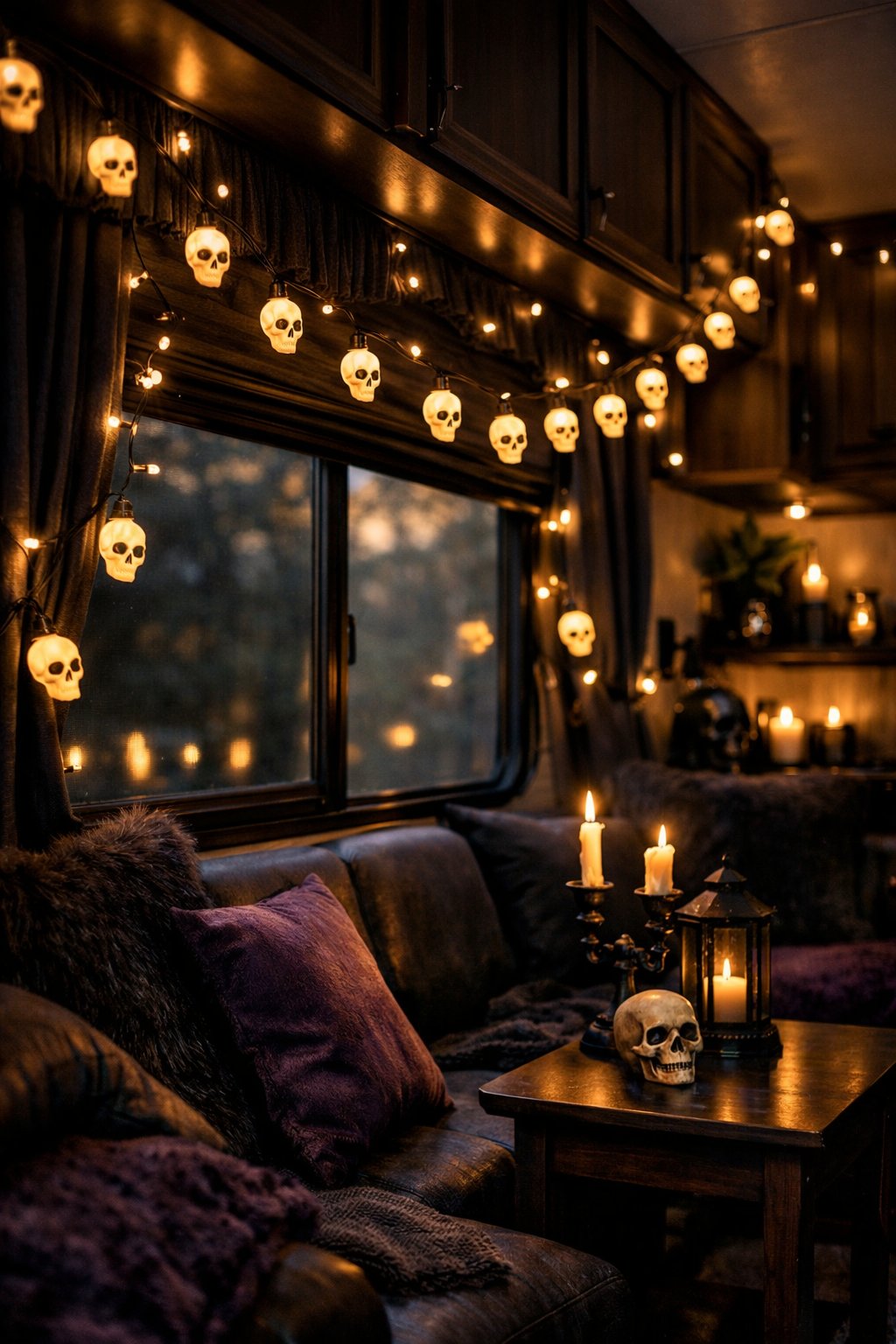 25 Goth RV Decorating Ideas for a Dark and Stylish Space - rvshowoff.com