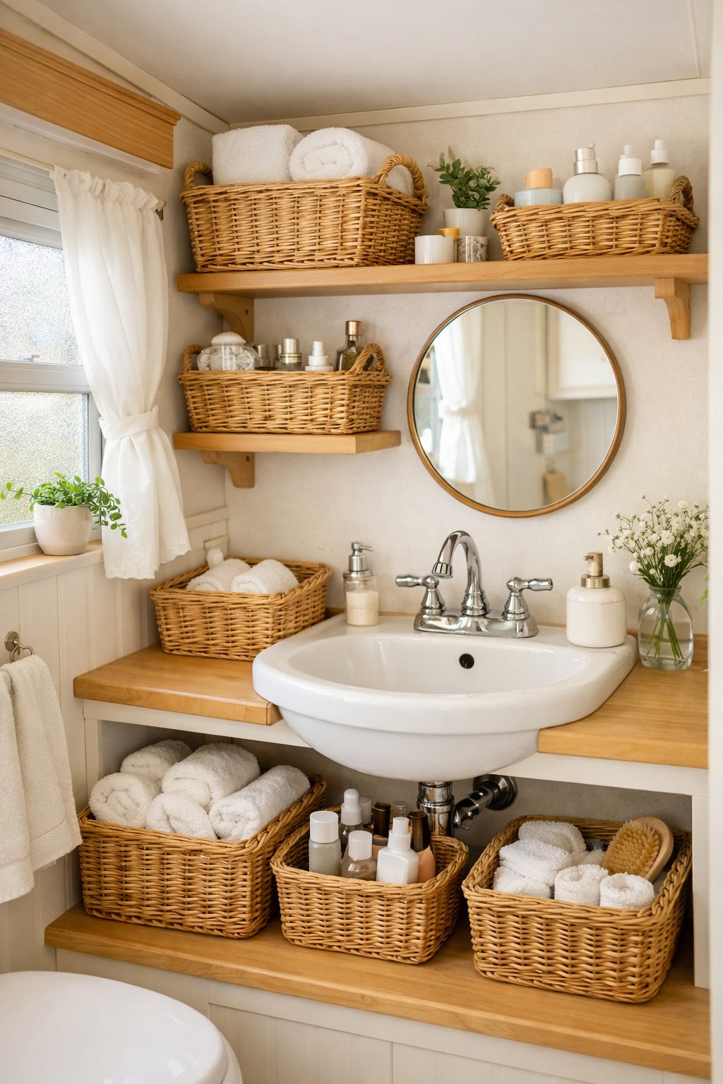 10 Dreamy Shabby Chic Camper Bathroom Ideas (Yes, It's Possible ...
