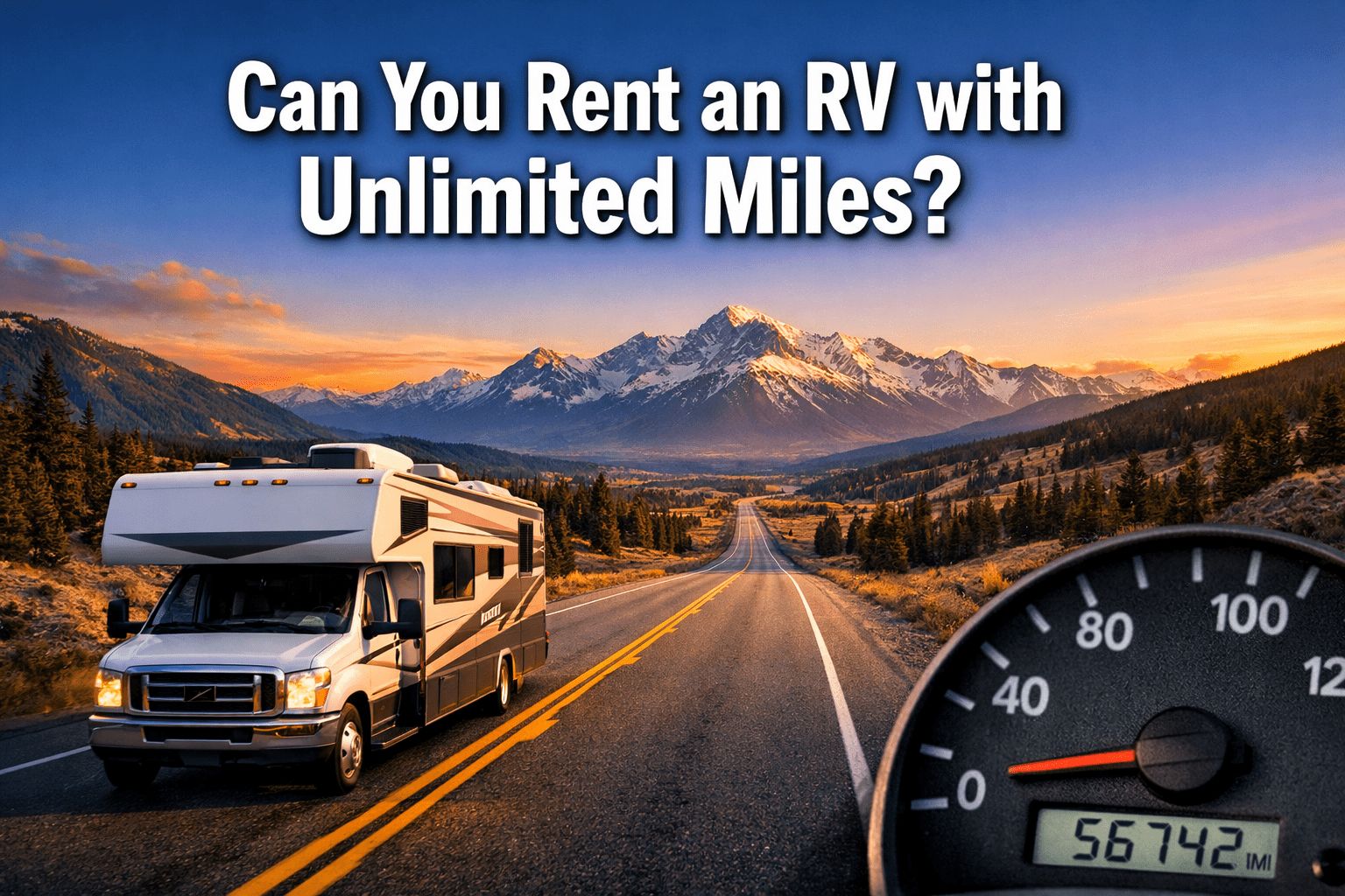 Hit The Road Worry Free Your Ultimate Guide To Rv Rental Unlimited Mileage
